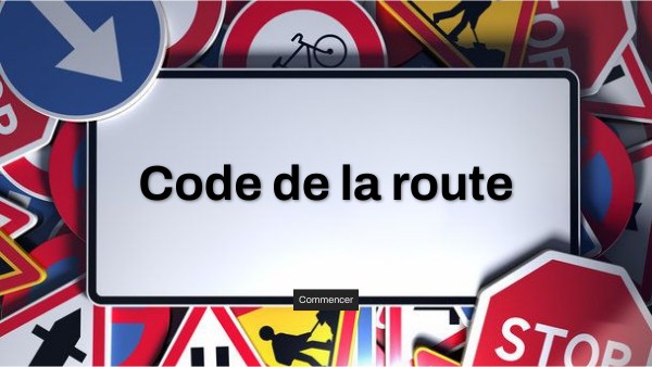 Quiz code de la route | Genially
