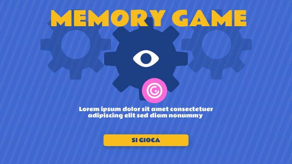 MEMORY GAME | Genially