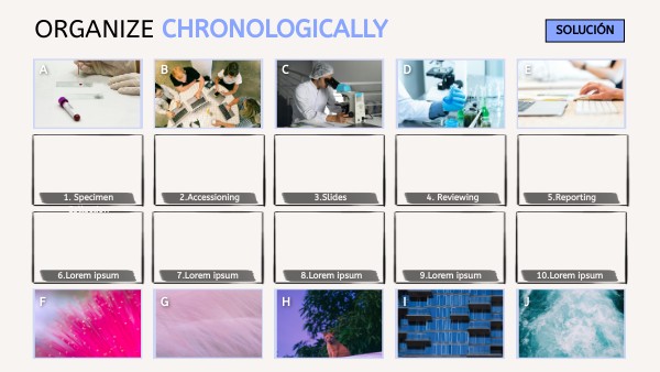 CHRONOLOGICAL ORDER | Genially