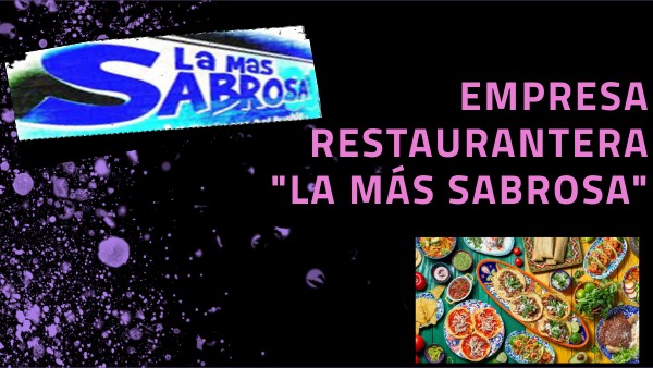 Restaurante "la más sabrosa"