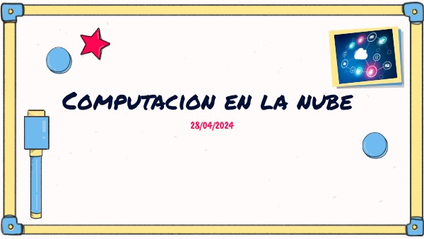 Presentando a la nube | Genially