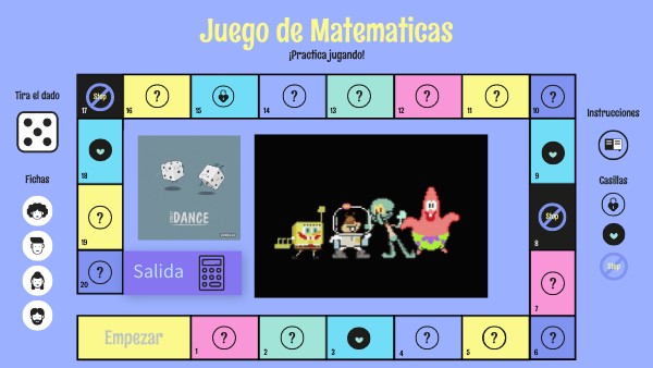 Tablero de Matematica