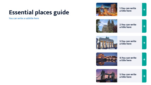 ESSENTIAL PLACES GUIDE