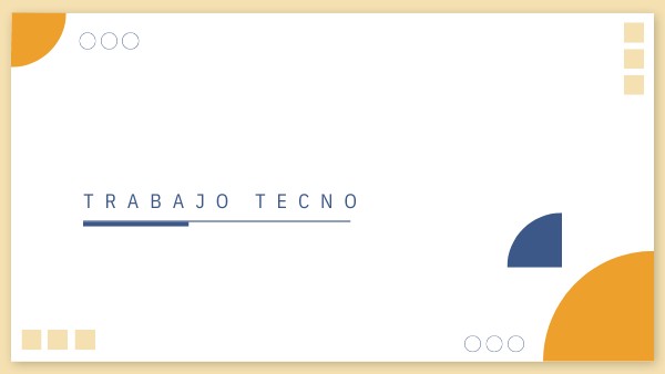 trabajo tecno | Genially