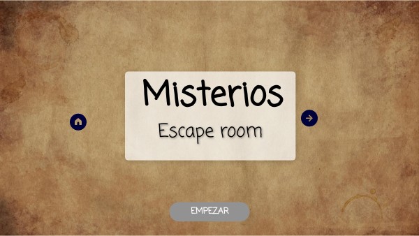 Misterios Escape Room | Genially