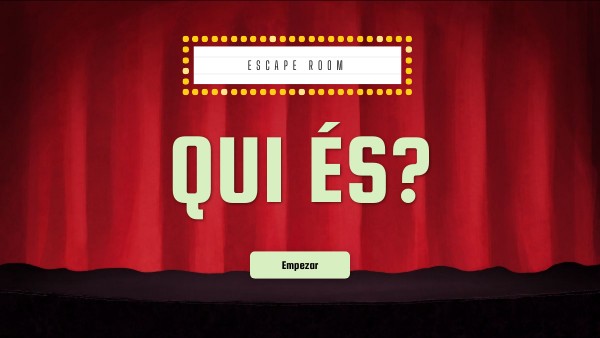 Escape Room Musical | Genially