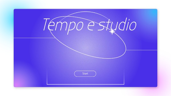 TEMPO E STUDIO