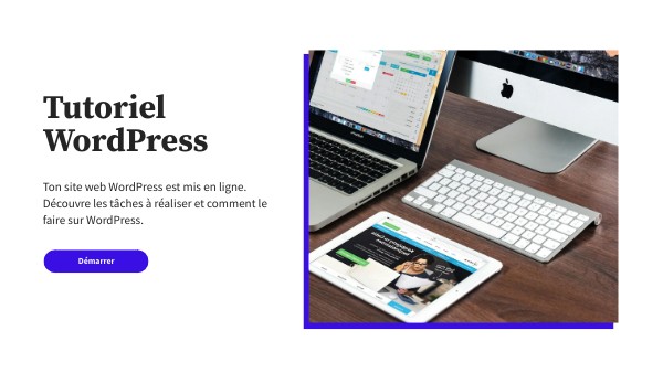 Copy - Tutoriel WordPress | Genially
