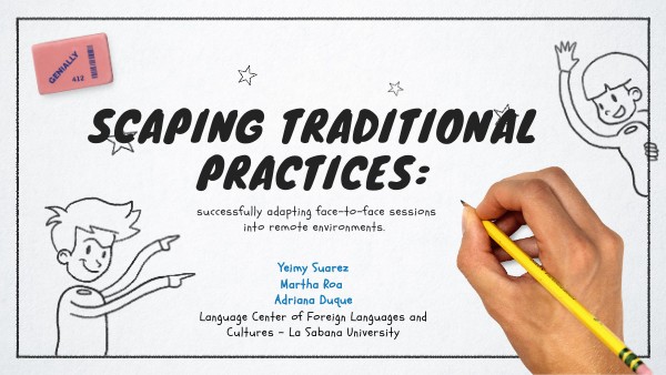 Scaping traditional practices | Genially