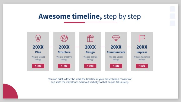Basic shapes timeline