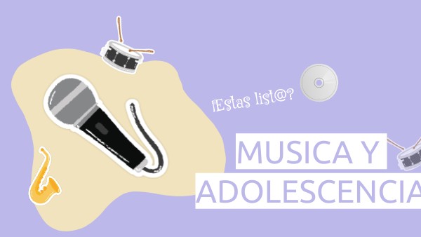 PRESENTACION DE LA MUSICA