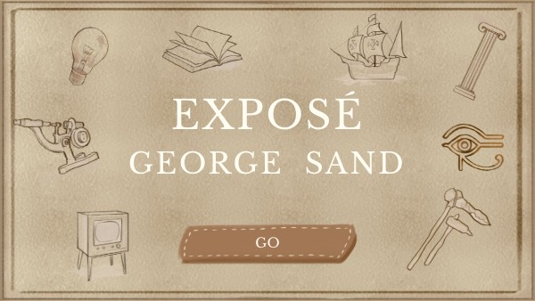George Sand | Genially
