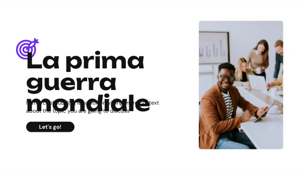 Quiz Prima guerra mondiale | Genially