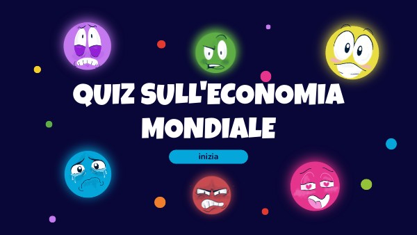quiz sull'economia mondiale