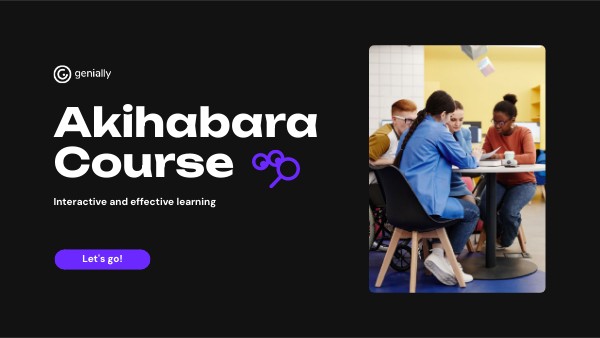 Akihabara Course | Genially