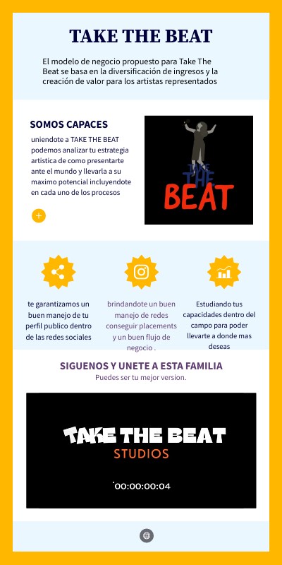 Take The Beat | Genially