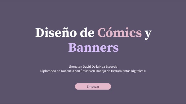 Diseño de Cómics y Banners | Genially