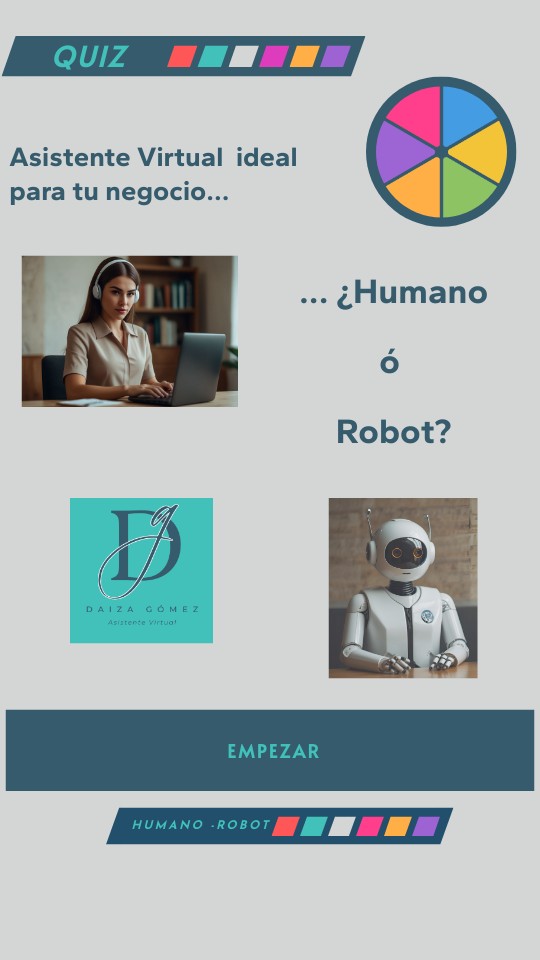 Asistente Virtual Perfecto ¿Humano o Robot?