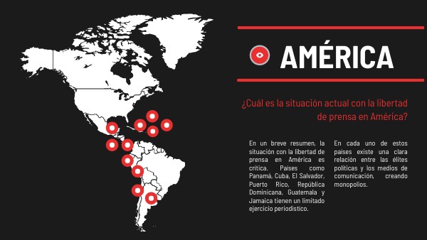 Mapa América | Genially