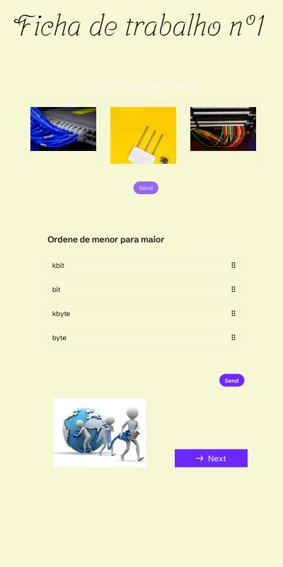 Ficha de trabalho nº1 | Genially