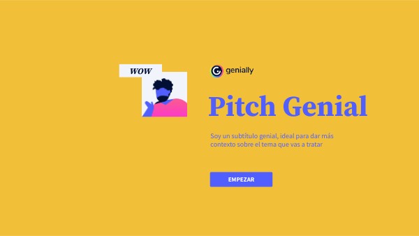 Pitch Genial | Genially