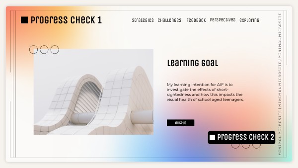 AIF: PROGRESS CHECK (Celina Cao) | Genially