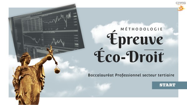 Méthodologie éco droit Bac Pro | Genially