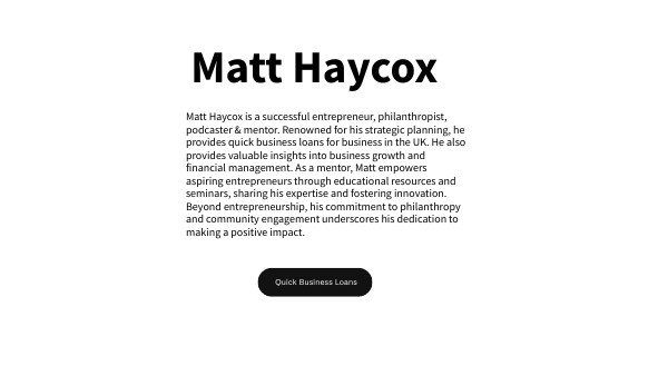 Matt Haycox