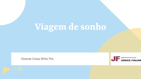 Viagem de sonho ,. | Genially