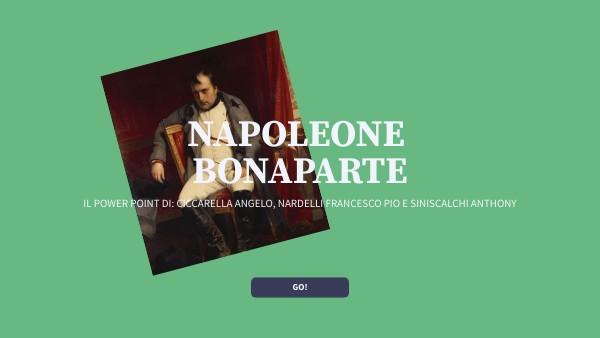 NAPOLEONE BONAPARTE POWERPOINT | Genially