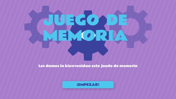 JUEGO MEMORIA | Genially