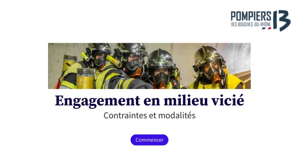 Entraînement en milieu vicié | Genially