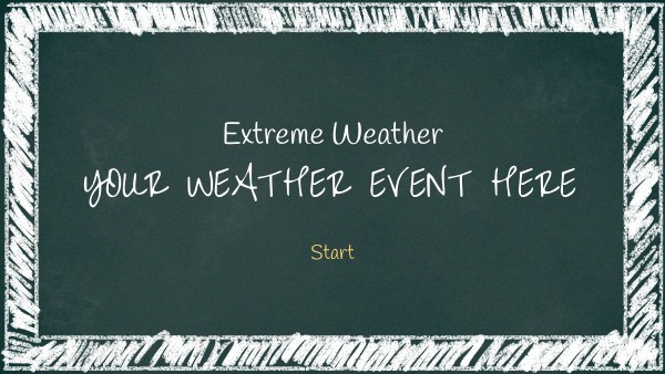 Weather Event Template
