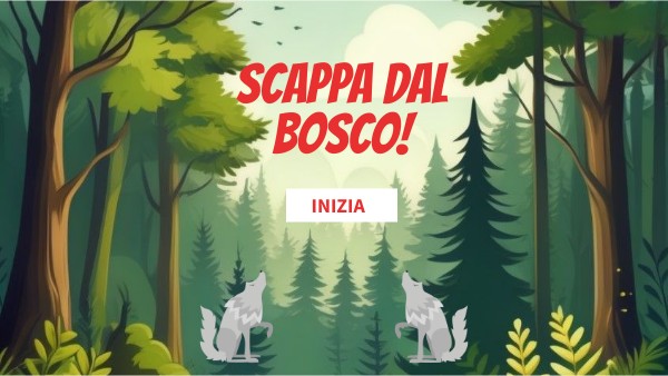 Scappa dal bosco! | Genially