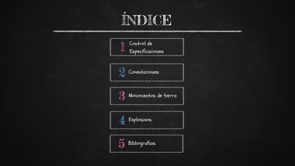 Control de especificaciones | Genially