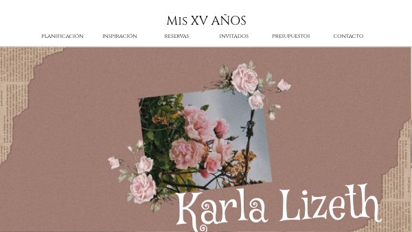 MIS XV AÑOS KARLA LIZETH