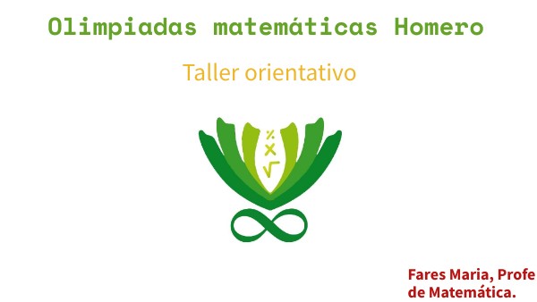 Taller Olimpiadas Homero | Genially