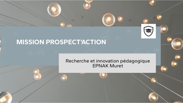 présentation projet Prospect'Action