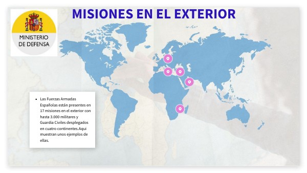 Mapamundi misiones | Genially