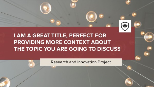 Research Project Presentation