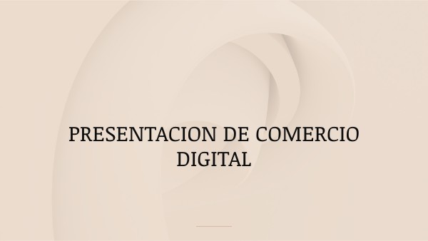 COMERCIO DIGITAL | Genially