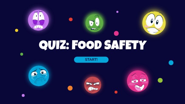 QUIZ - Food safety | Genially