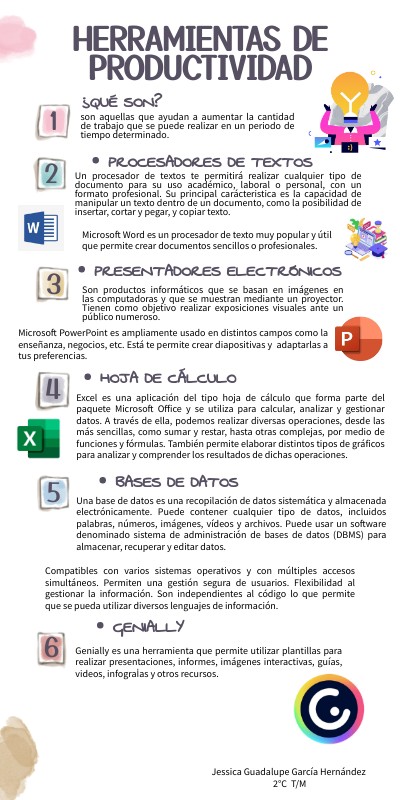 INFOGRÁFIA-HERRAMIENTAS PRODUCTIVAS
