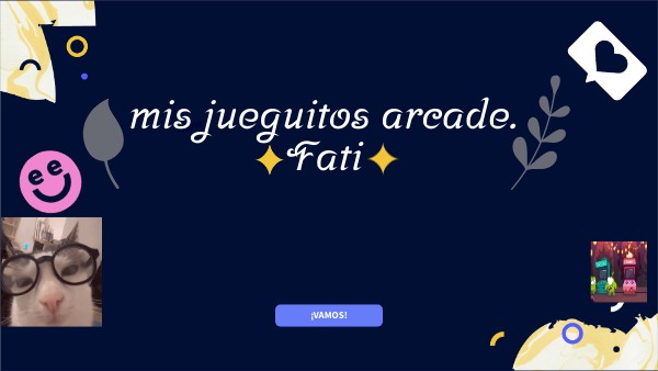 mis jueguitos de arcade echos por fati