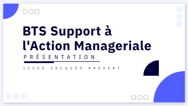 BTS PRÉSENTATION