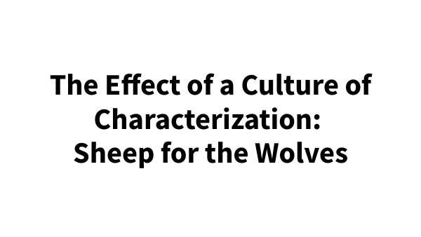 Sheep for the Wolves | Genially