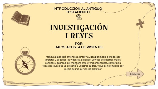 Libro I Reyes | Genially