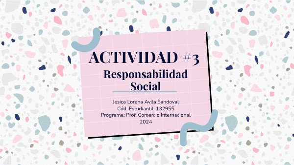 ACT #3 Responsabilidad Soci | Genially