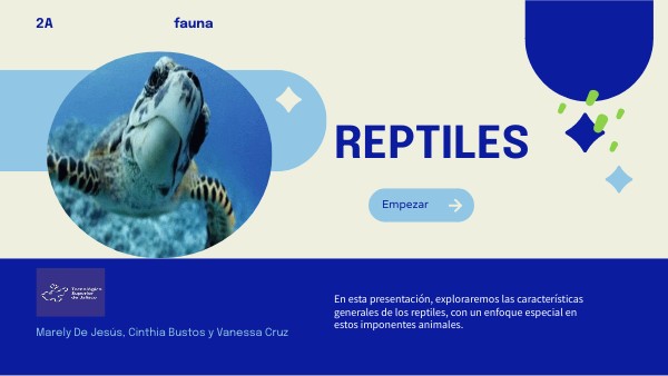 Reptiles_Fauna. | Genially