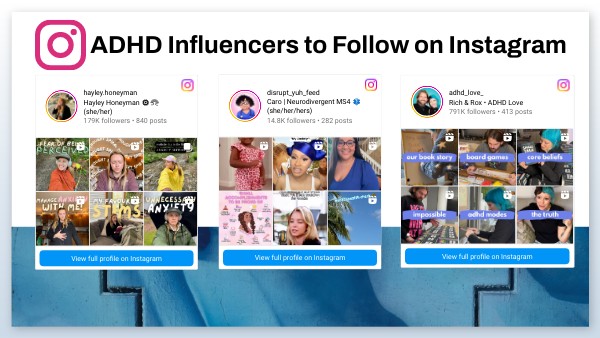 ADHD Influencers | Genially